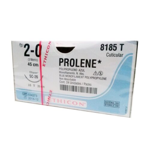 PROLENE 2-0, SC-26 - SOLUCIONES Y MATERIAL QUIRURGICO S.A. DE C.V.