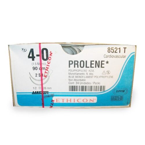 PROLENE 4-0, 2 SH - SOLUCIONES Y MATERIAL QUIRURGICO S.A. DE C.V.
