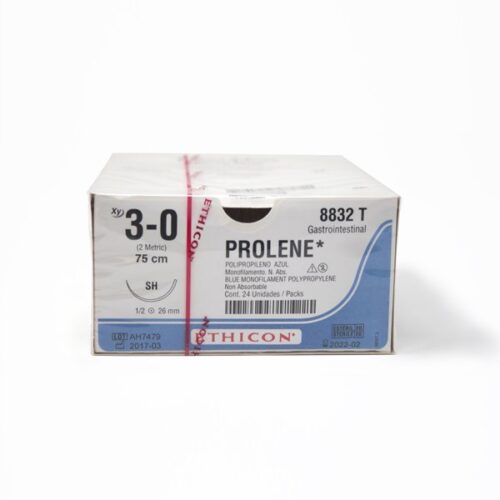 PROLENE 3-0, SH - SOLUCIONES Y MATERIAL QUIRURGICO S.A. DE C.V.