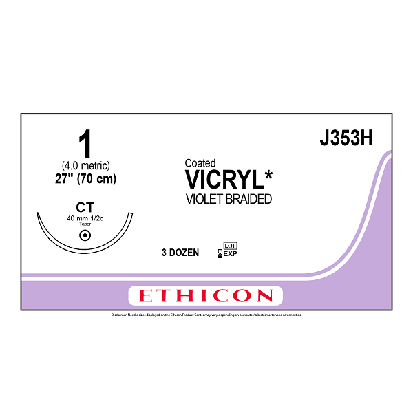 VICRYL 1, CT - SOLUCIONES Y MATERIAL QUIRURGICO S.A. DE C.V.