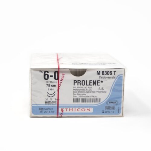PROLENE 6-0, 2VC-1 - SOLUCIONES Y MATERIAL QUIRURGICO S.A. DE C.V.