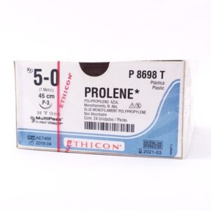 PROLENE 5-0, P-3 - SOLUCIONES Y MATERIAL QUIRURGICO S.A. DE C.V.